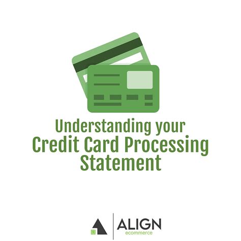 Understanding Your Credit Card Processing Statement