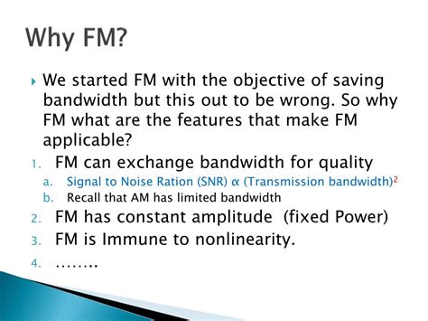 Ppt Wideband Fm Pm Signals Powerpoint Presentation Free Download