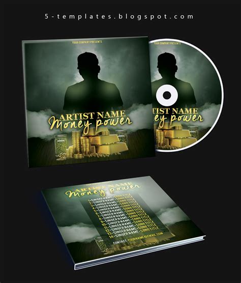 The Power Mixtape Cd Cover Free Psd Template Free Templates