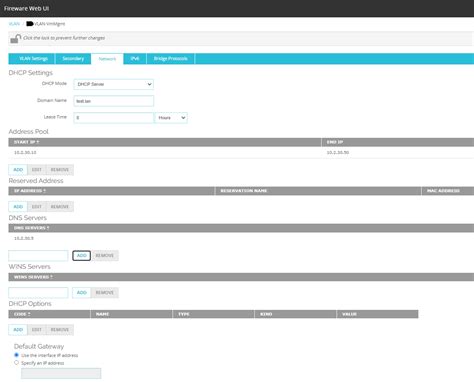 issue saving vlans with dhcp server — watchguard community