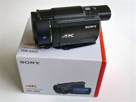 Sony Handycam Ax53 4k