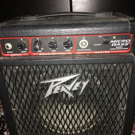 Peavey Micro Bass Amplifier Audio Soundbars Speakers And Amplifiers On