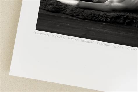 Sleeping Nude By Victor Zamanski 2017 Photography Artsper