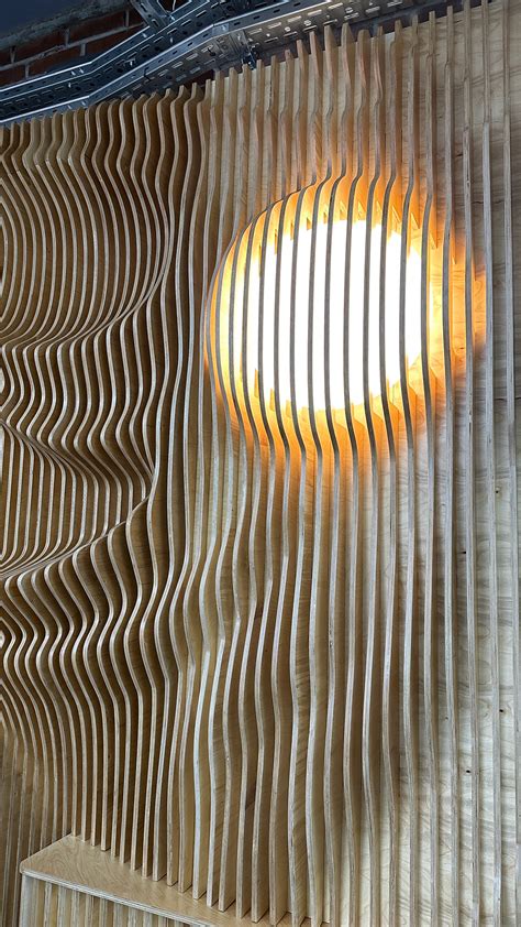 Parametric Wall And Reception Desk Behance