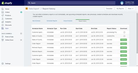Data Export Navigation Data Export Knowledge Base