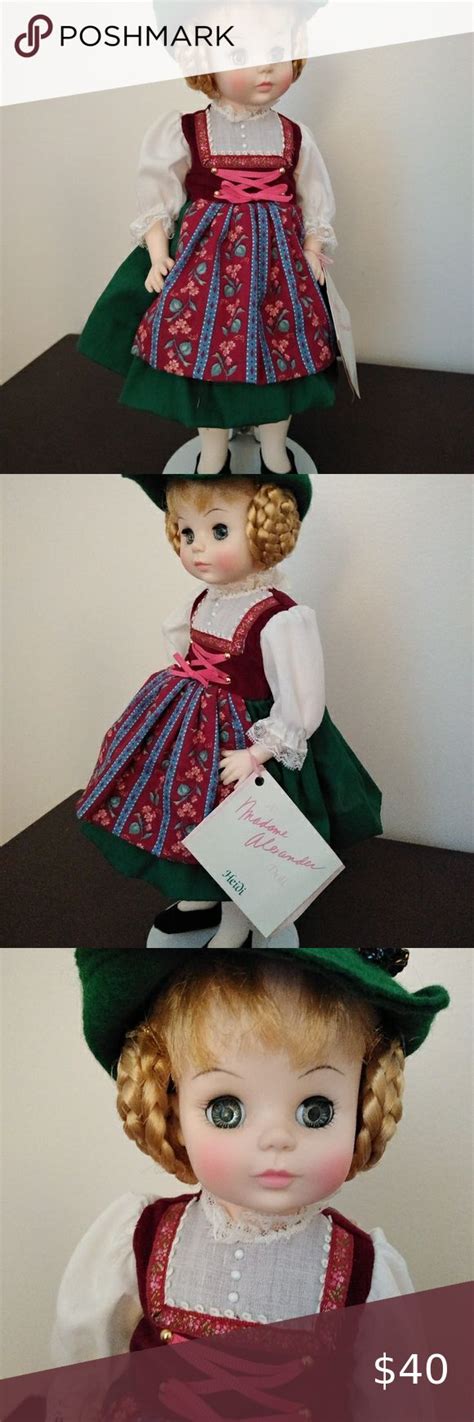 Madame Alexander Heidi Doll Madame Alexander Doll Stands Beautiful