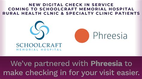 Schoolcraft Memorial Hospital Partners With Phreesia To Improve Check In Experience