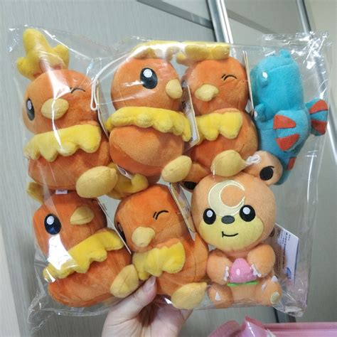 Pokemon Pokémon 寵物小精靈 日本景品 公仔 火稚雞 圈圈熊 小小象 興趣及遊戲 玩具 And 遊戲類 Carousell