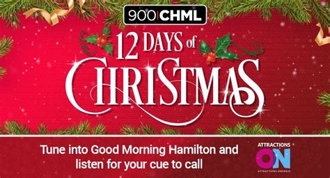 12 Days Of Christmas Globalnews Contests And Sweepstakes