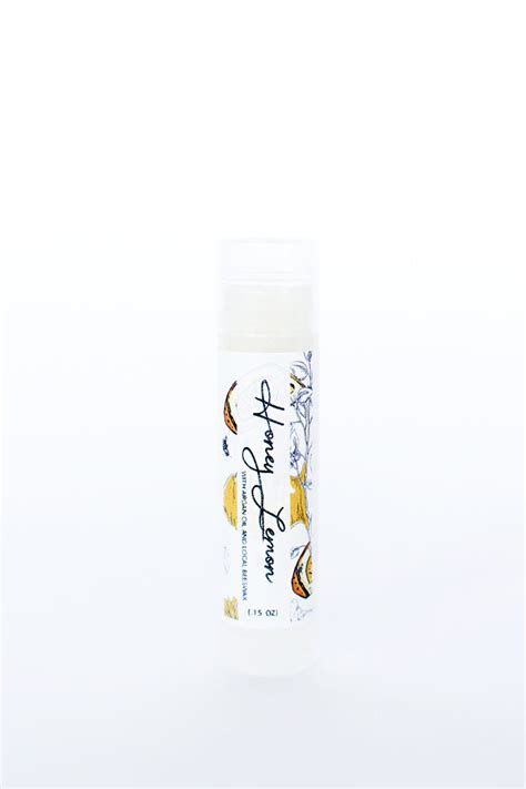 Honey Lemon Lip Balm Soap And Sunshine Apothecary