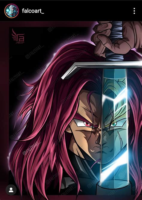 Ssg Future Trunks Art By Falcoart On Instagram R Dbz