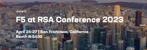 F5 Cybersecurity Bef5 Rsac Lidiane Indicatti