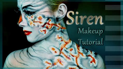 Siren Makeup Tutorial Halloweek Day Five Final Youtube