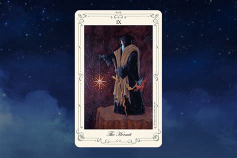 타로카드 속 상징과 의미 9 The Hermit 은둔자ㅣ포춘에이드 운세