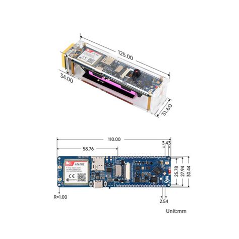 Waveshare Esp32 S3 A7670e Lte 4g Development Board Indian