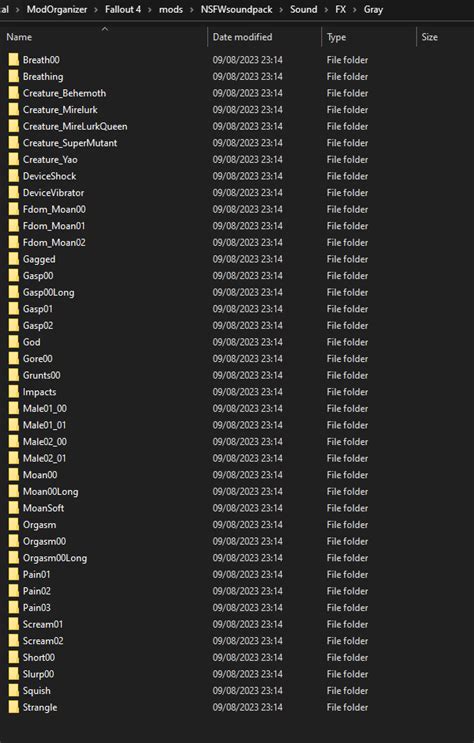 Aaf Voicepacks And Sfx Downloads Advanced Animation Framework Loverslab