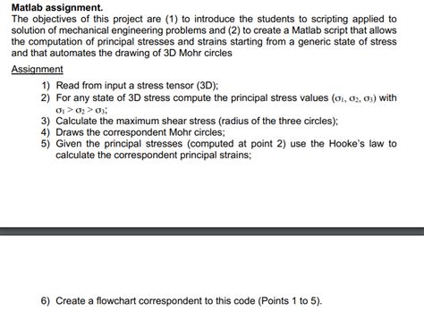 Solved Matlab Assignment The Objectives Of This Project Are