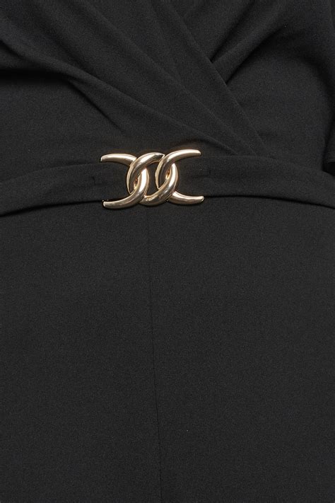 Yours London Plus Size Black Wide Leg Jumpsuit Yours Clothing