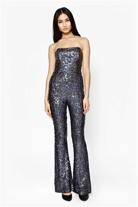 French Connection Jumpsuit In Purple Lyst