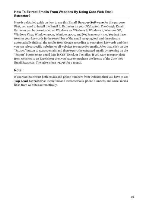 Ppt What Is The Best Email Extractor To Extract Emails From Websites 1 Powerpoint