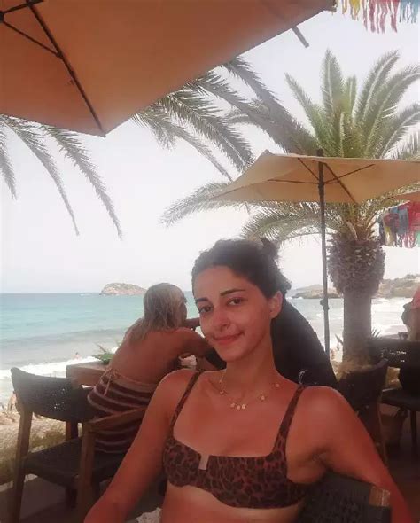 Ananya Panday enjoys vacation with family in Ibiza, see pics: | Filmfare.com