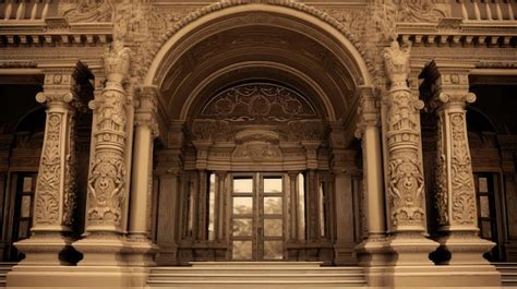 Premium Photo Research Knowledge Library Building