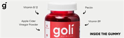 Mua Goli Apple Cider Vinegar Gummy Vitamins 60 Count Vitamin B12