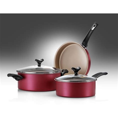 Set 5 Piezas Marmicoc Sabores Cacerola Ctapa 24cm Olla Ctapa 20cm