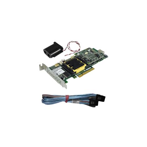 Adaptec ASR 5405Z SAS SATA RAID Controller BBU ZMM 100CC Kabel Low