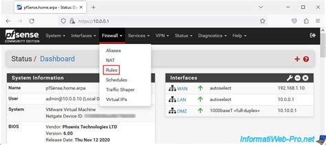 Map Lan Ip Addresses To Wan Ip Addresses Using 11 Nat On Pfsense 26