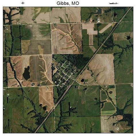 Aerial Photography Map Of Gibbs Mo Missouri
