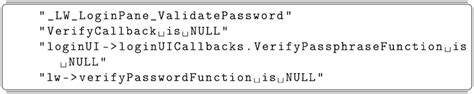 Plaintext Strings Referring To Password Functionality Download