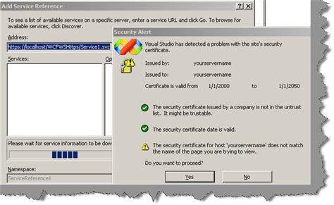 Simple Steps To Enable Https On Wcf Wshttp Bindings