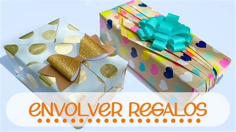 Inspírate Cómo envolver un regalo de forma creativa en 5 sencillos