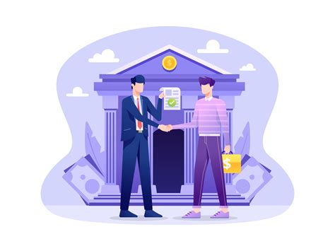 Bank Loan Illustration By Pdeemakdaksina On Dribbble