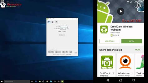 How To Use An Android Phone As A WebCam DroidCam Wireless Webcam