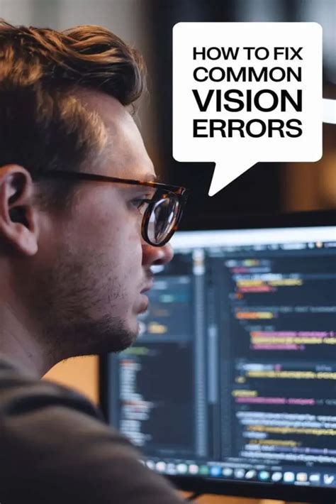 How To Fix Common Vision Errors In Tech Easy Tips To Protect Your Eyes And Improve Screens