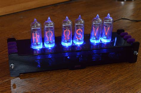 Unusual Nixie Tubes Lead To Unique Clock Hackaday