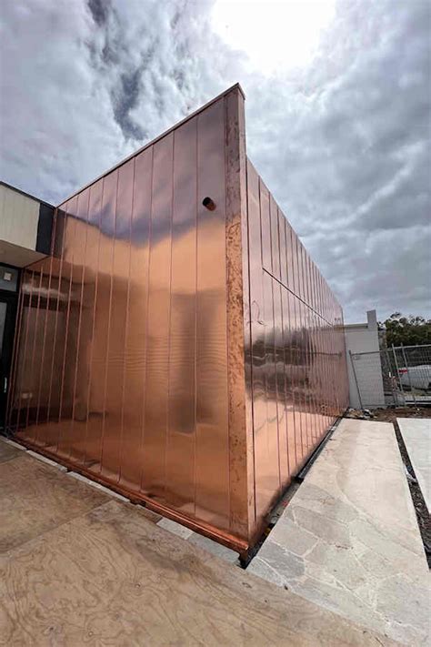 Flatlock Shingle Wall Cladding Advanced Metal Cladding