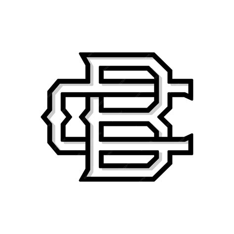 Premium Vector Letter Cb Monogram Minimal Logo Initials Bc