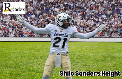 A Look Into Shilo Sanders Height Age Stats Girlfriend