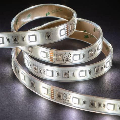 M RGB CCT LED Strip Light Color Changing LED Tape Light V IP Waterproof RGB CCT