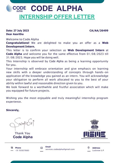 Codealpha Webdevelopment Internship Danthuluru Aasritha