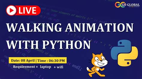 Walking Animation With Python Python Programming Youtube
