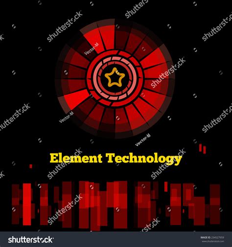 Futuristic Virtual Graphic User Interface Hud Stock Vector Royalty Free 234527959 Shutterstock