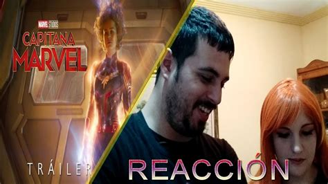 Video Reacción Trailer Oficial Capitana Marvel Youtube