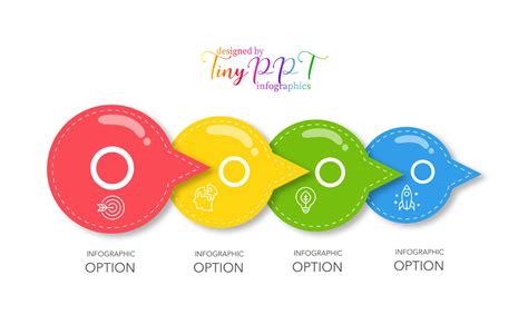 Colorful Bubbles Speed Infographic