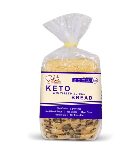 Keto Multiseed Sliced Bread In Uae Low Carb Sliced Breads Salute