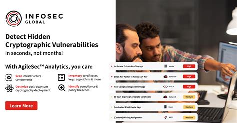 Discover And Inventory Cryptography With Agilesec™ Analytics Infosec