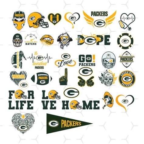 Green Bay Packers Svg Bundle Sport Svg Green Bay Packers Inspire